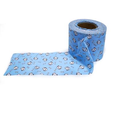 China Waterproof netting for non woven fabric roll printed new high quality material 100% pp nonwoven material for sale
