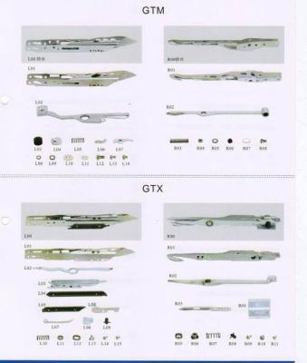 China GTX GRIPPER SPARE PARTS for sale