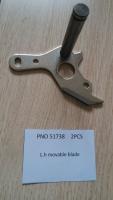 China PNO51737 R.h. shears movable blade, PNO51738 L.h. shears movable blade for sale