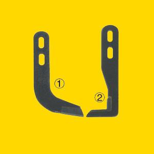China FAST WEFT CUTTER BLADE RH PNO51721 LH PNO51720 NOUVO PIGNONE SMIT FAST G6300 GS900 for sale