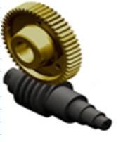 China 742658000 Worm wheel P7300, 742659000 Worm shaft Z:51 P7300 for sale