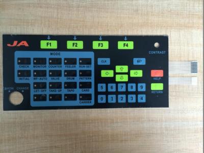 China TOYOTA JAT500 membrane switch touch panel for sale