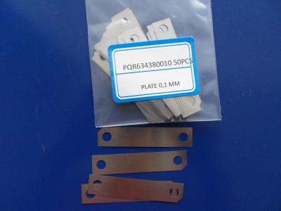 China PQR634380010 PLATE 0,1 MM for sale