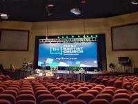 China Indoor Full Color P3.91 Led Stage Backdrop Screen FCC 64x64 Pixels Video Wall for sale