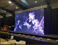 China Indoor Full Color P3.91 Led Stage Backdrop Screen FCC 64x64 Pixels Video Wall for sale