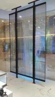 China High Transparency Transparent Glass LED Screen with Wide Viewing Angle and Low Power Consumption for Indoor and Outdoor Use for sale