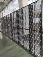 China Lightweight High Resolution Transparent Glass LED Screen Wide Viewing Angle for sale
