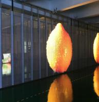 China Bright Transparent LED Screen High Definition Visuals for sale