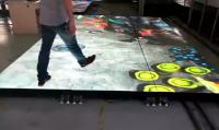 China Customized Sizes LED Dance Floor IP65 Lightweight With 1 Year Warranty for sale
