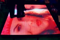 China 110V-240V Dance Floor LED Screen 1 Year Warranty And 100000 Hours Life Span for sale