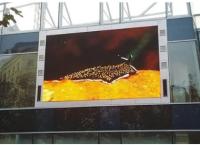 China Fixed Wall Mounted Outdoor LED Display With Max. 800W/Sqm Power Consumption for sale