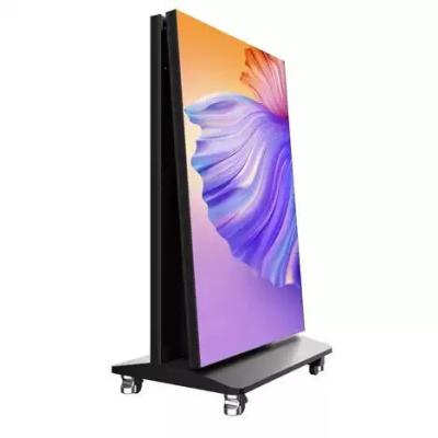 China HD Foldable LED Screen Poster Portable Advertising Player Viedo Wall Panels  P1.25 P1.538 P1.86 P2 P2.5 P3 for sale