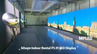 China High Refresh Rate 3840Hz Rental LED Display 14bit Gray Scale for sale