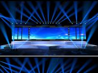 China Billboard Stage Background Led Display Screen Rental 50 X 50cm P2.6mm IP40 for sale