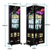 China Double-sided HD LED Display Poster Digital Advertising Video Player P1.25 P1.538 P1.86 P2 P2.5 P3 for sale