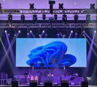 China 100000 Hours Lifespan LED Video Wall Rental 6500K Color Temperature for sale
