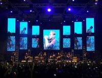 China 100000 Hours Lifespan LED Video Wall Rental 6500K Color Temperature for sale