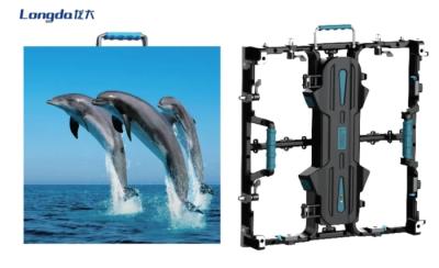 China 180W/ M2 High Brightness Rental LED Display 1R1G1B LED Screen Die Casting Aluminum for sale
