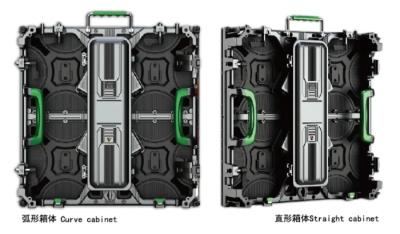 China Aluminum Cabinet Rental LED Display P3.91 Indoor Outdoor HD Flat LED Screen for sale