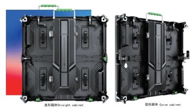 China RGB 3IN1 P3.91mm Rental LED Panel Antiwear High Definition For Party for sale