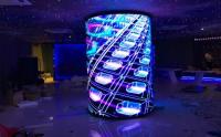China Flexible Column Led Display With ROHS For Retail Shop Advertising From China for sale