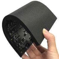 China P1.538 Indoor Front Service Led Screen Thin Flexible Curved Led Panel Wall for sale