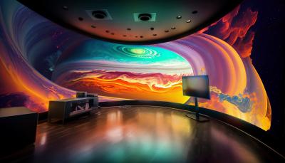 China P1.538 Indoor Front Service Led Screen Thin Flexible Curved Led Panel Wall for sale