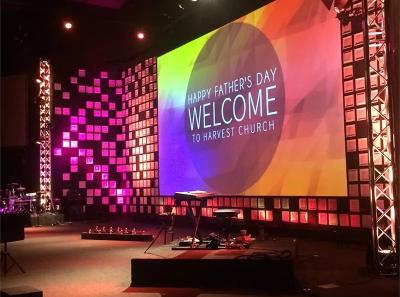China P3.91 Church LED Screen 3m*2m For Worship, Sermons, And Live Events for sale