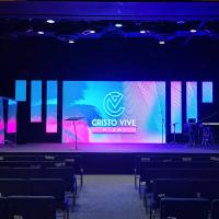 China Indoor Best HD LED stage Backdrop Screen For Church & Concert P1.5 P1.9 P2.6 P2.9 P3.9 for sale