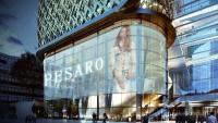 China 3m*2.5m Transparent Grille LED Screen For Retail Shop Curtain Window for sale