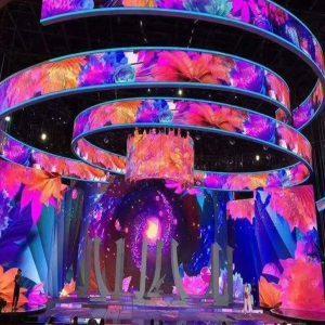 China Indoor Full Color，Energy Saving  P3.91 LED Display for Shopping Mall for sale