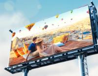 China Outdoor P10 Long Life Wearable Iron Cabinet Led Display Screen For Advertising for sale