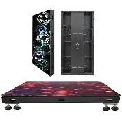 China Led Dance Floor Display 500*1000mm Cabinet Waterproof Anti-wear Interactive For Wedding Party for sale