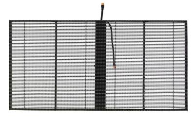 China High Transparency Transparent Glass LED Screen with Wide Viewing Angle and Low Power Consumption for Indoor and Outdoor Use for sale
