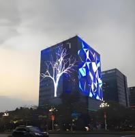 China High Brightness Full Color LED Transparent Screen with Customized Size for Indoor and Outdoor Use for sale