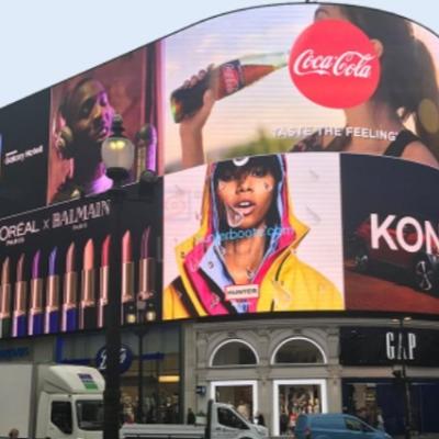 China P4 1R1G1B Full Color Outdoor LED Video Walls IP65 Waterproof  Electronic for sale