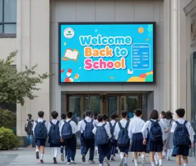 China LONGDA Outdoor LED Video Walls Fixed Panel Signs ODM CRT Synchronization for sale
