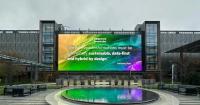 China P4 P5 P6.67 Outdoor LED Video Walls Full Color LED Screen Waterproof Small Pixel for sale