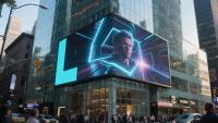 China Custom Outdoor LED Video Walls Screens P8  Waterproof IP65 Iron Cabinet for sale