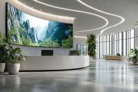 China LONGDA Small Pixel Led Display P1.56 Indoor Full Color Conference Video Wall ISO9001 for sale