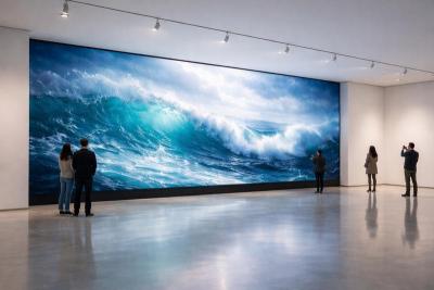 China LONGDA Small Pixel Led Display P1.56 Indoor Full Color Conference Video Wall ISO9001 for sale