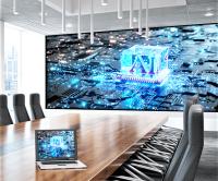 China LONGDA Small Pixel Led Display P1.56 Indoor Full Color Conference Video Wall ISO9001 for sale