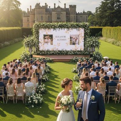 China Waterproof P2.976 Wedding Led Screen Indoor Outdoor DJ Led Display 1R1G1B ISO9001 for sale