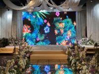 China Wedding LED Video Wall Screen Display P3.91 1/ 16 Scan With Wonderful Visual Performance for sale