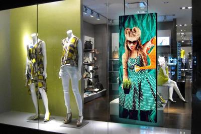 China Led Window Display Screens Indoor Full Color P3.91 Colorful Concert Floor LED Wall for sale