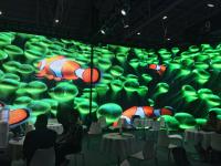 China 500cd Large Display Concert Led Screen Rental 4500cd/ M2 50m View Distance for sale
