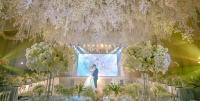 China 4500cd AC90V Stage Led Screen Backdrop Wedding 80m Viewing Distance for sale