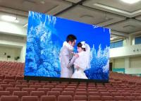 China 4500cd AC90V Stage Led Screen Backdrop Wedding 80m Viewing Distance for sale