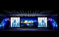 China P3.91mm Led Display Cabinet Stage Led Panel Display Module 1920hz 900cd for sale
