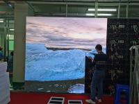 China P1.538 Curved Led Video Wall RGB Full Color Led Display IC6353 3840Hz for sale